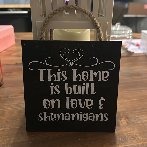 Handmade | Accents | Handmade Shenanigans Sign | Poshmark